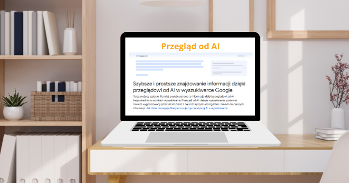Sztuczna inteligencja w wyszukiwarce Google – WizjaNet